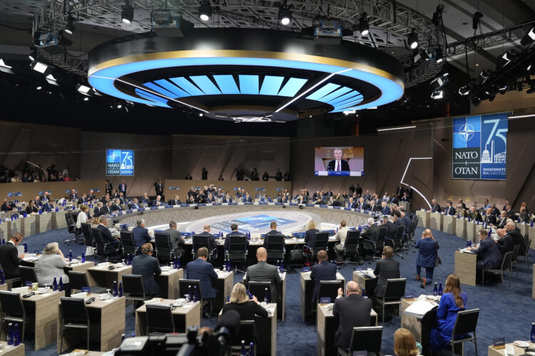 With words, deeds and arms deals, allies make the case for NATO | News ...